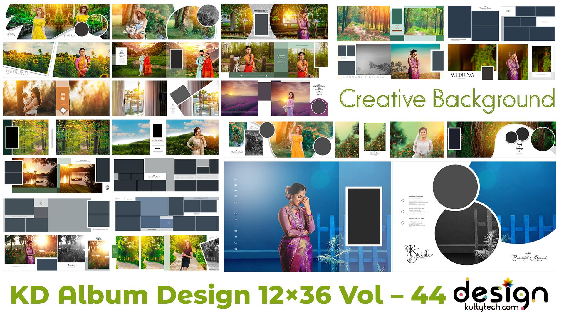 Wedding Album PSD Design - Kutty Design